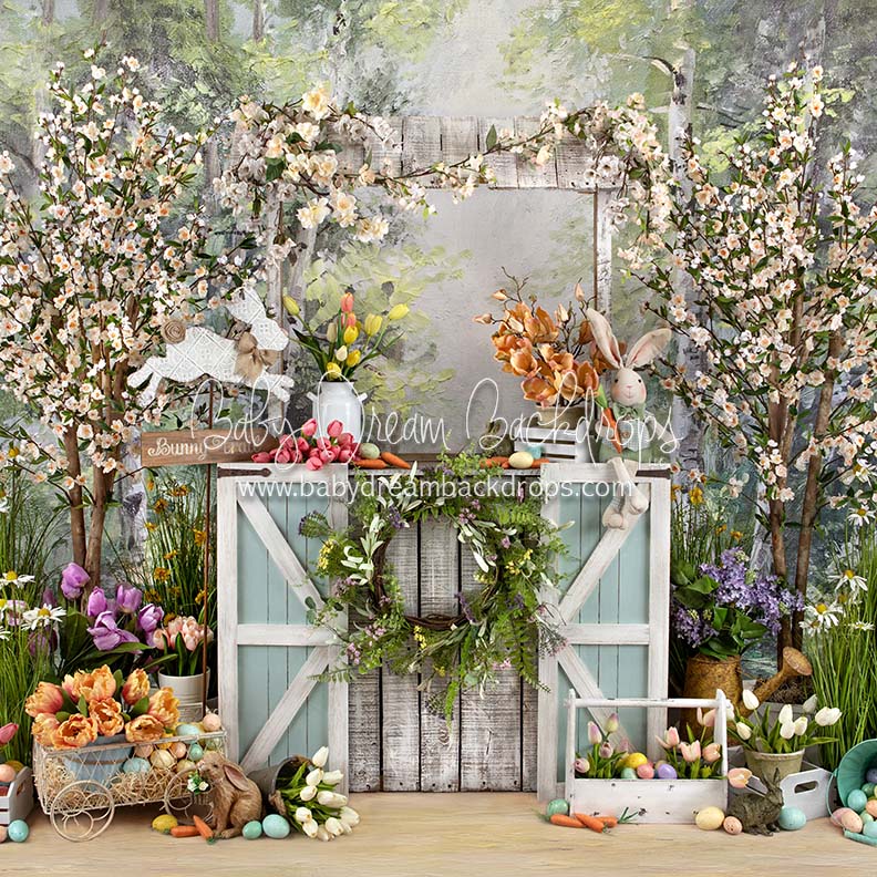 X Drop cottontail stand – Baby Dream Backdrops