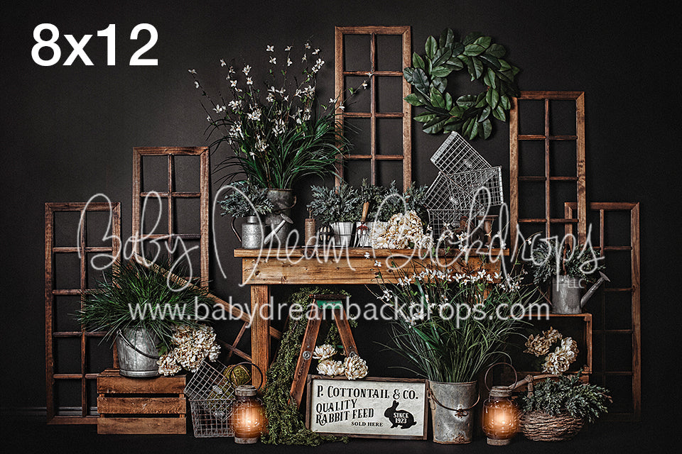 Cottontail and Co (Dark) (VR) – Baby Dream Backdrops