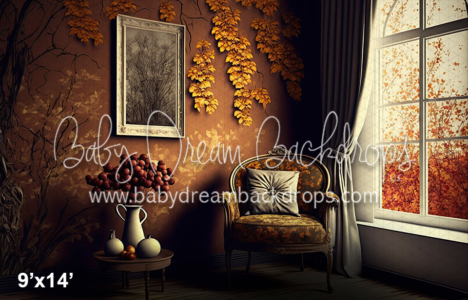 Cozy Fall Corner (SM) – Baby Dream Backdrops