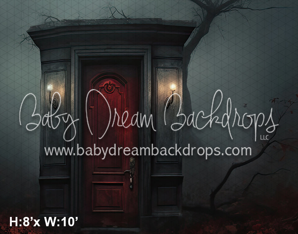 Crypt Red Door (SM) — Baby Dream Backdrops