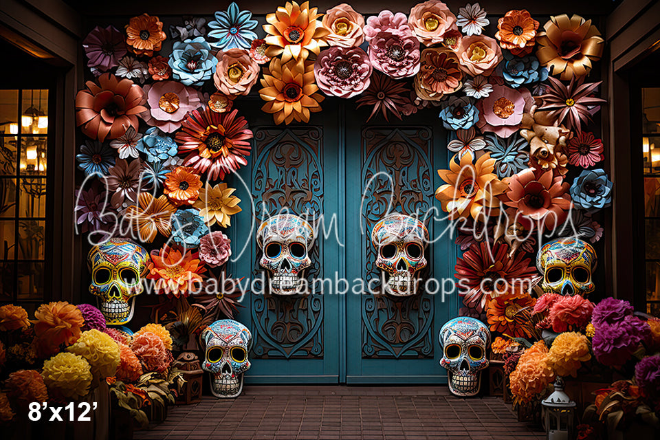 Dia de los Muertos Porch (BD) – Baby Dream Backdrops