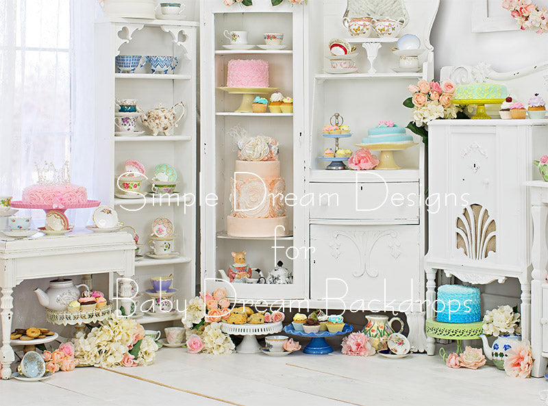 Dreamy Tea Room — Baby Dream Backdrops