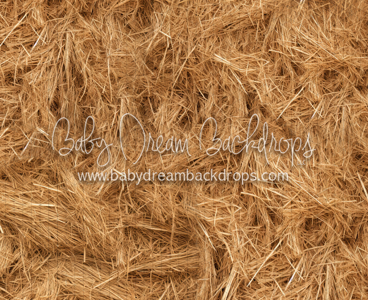 Fall Hay Fabric Floor (JA) — Baby Dream Backdrops