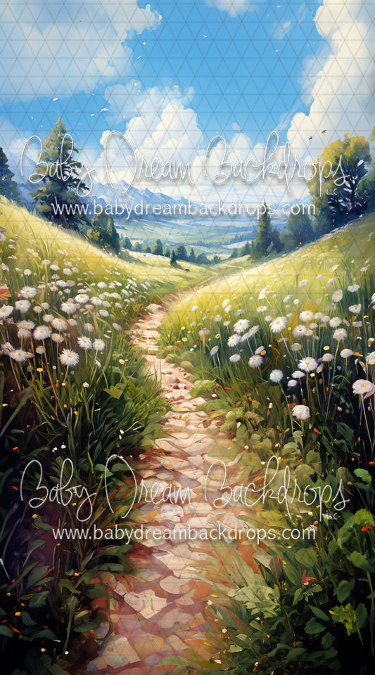 Fields of Spring Sweep (MD) — Baby Dream Backdrops