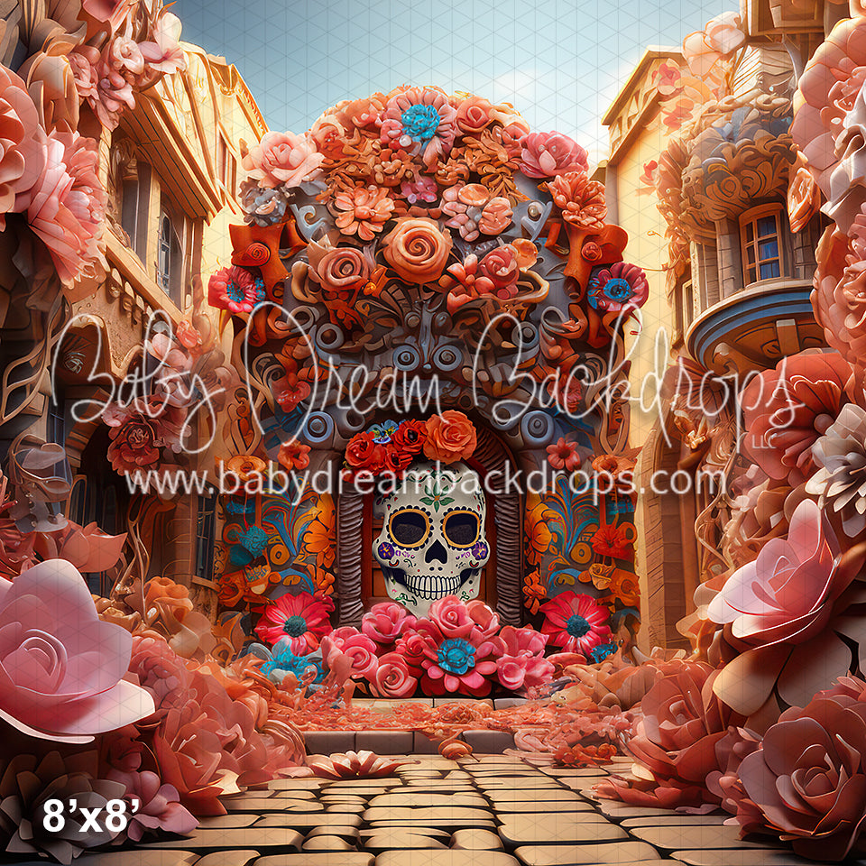 Flowers for the Occasion Ofrenda Wall (BD) — Baby Dream Backdrops
