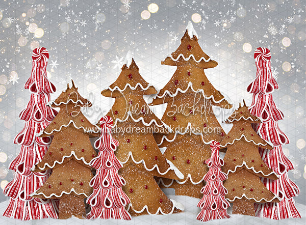 Gingerbread Forest – Baby Dream Backdrops