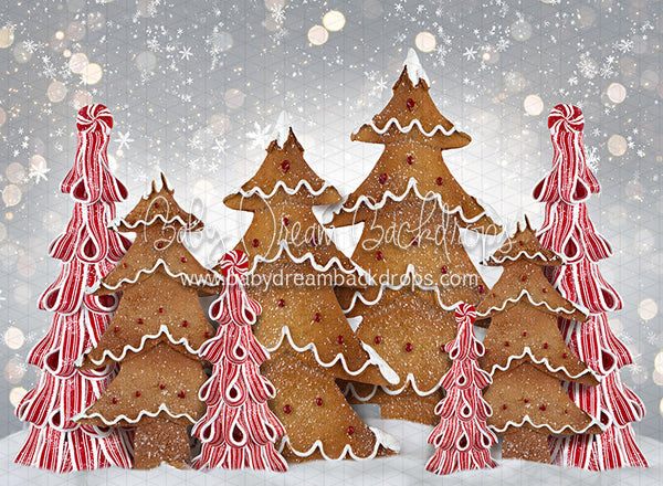 Gingerbread Forest – Baby Dream Backdrops