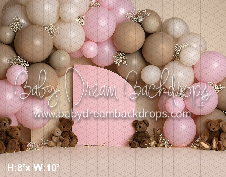 Girl Bear (DM) – Baby Dream Backdrops