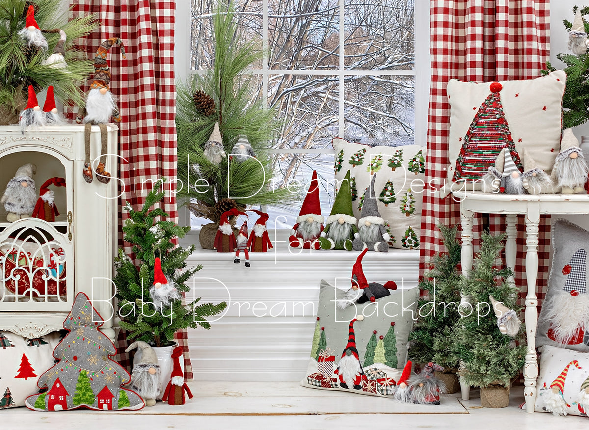 Gnome For Christmas — Baby Dream Backdrops