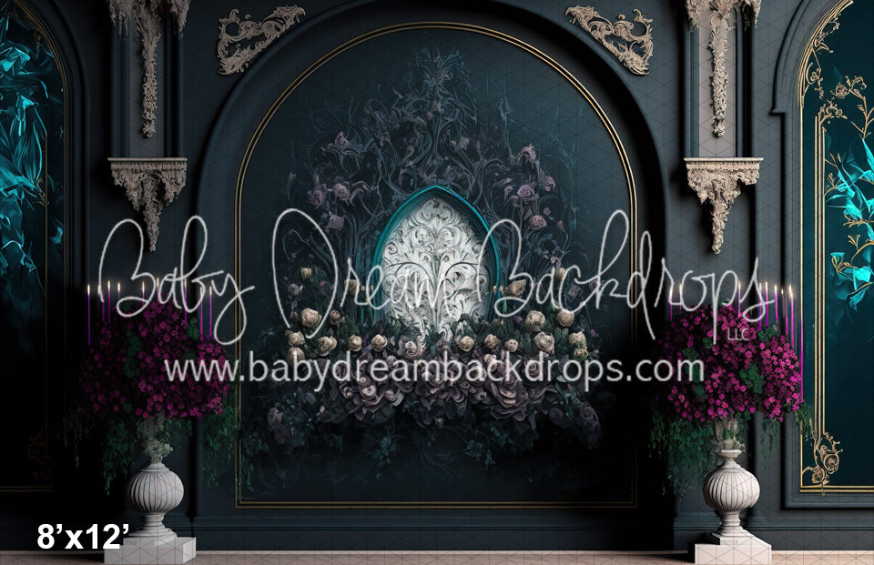 Gothic Painted Wall (MD) – Baby Dream Backdrops