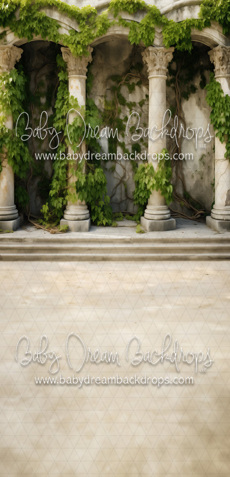Greek Vines Sweep (MD) – Baby Dream Backdrops