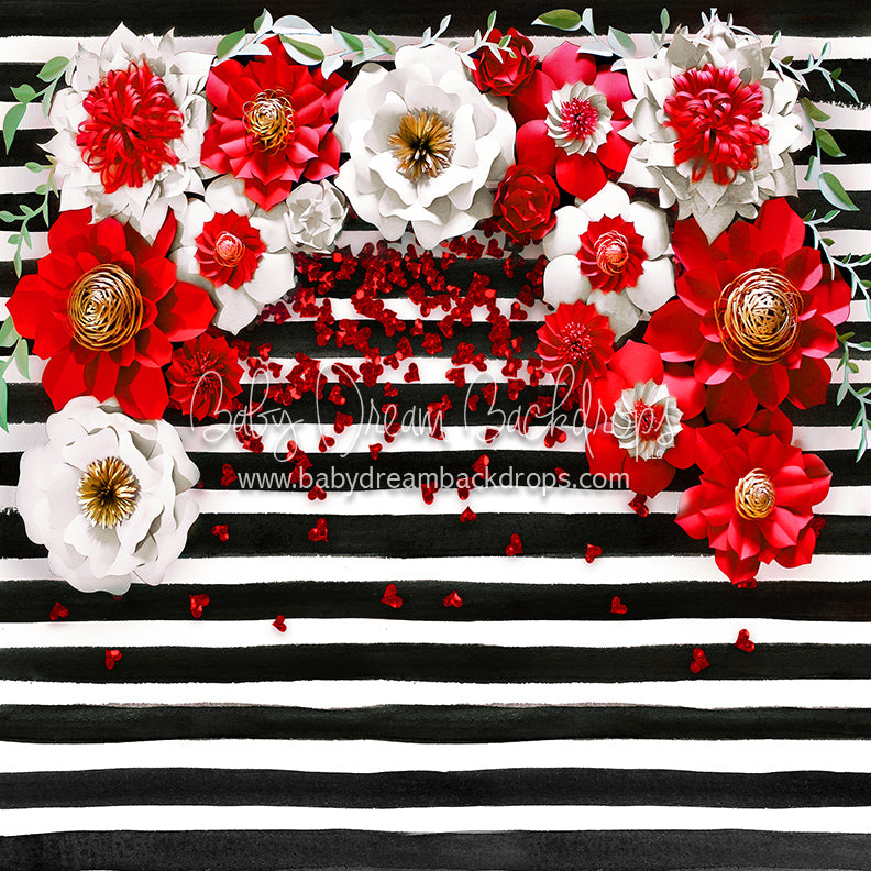 X Drop hugs and kisses – Baby Dream Backdrops