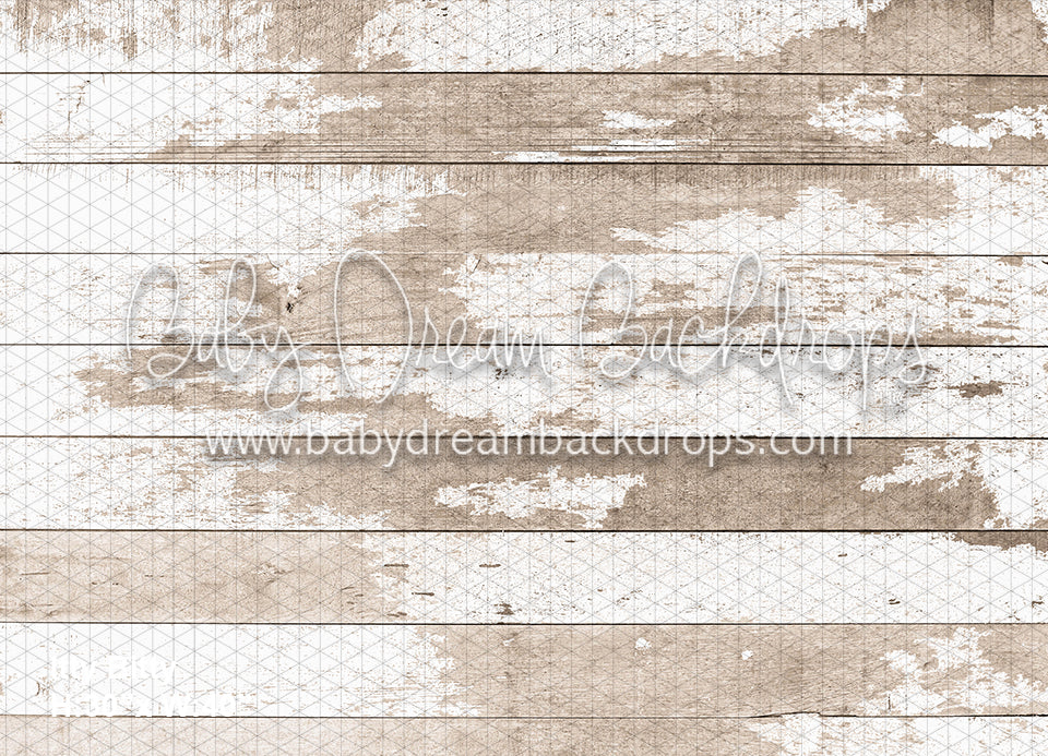 Itty Bitty White Washed Wood (BD) – Baby Dream Backdrops