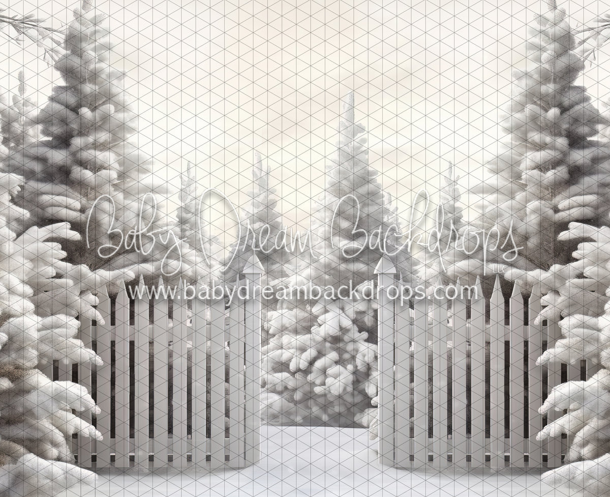 Jack Frost Forest Entry (CC) — Baby Dream Backdrops