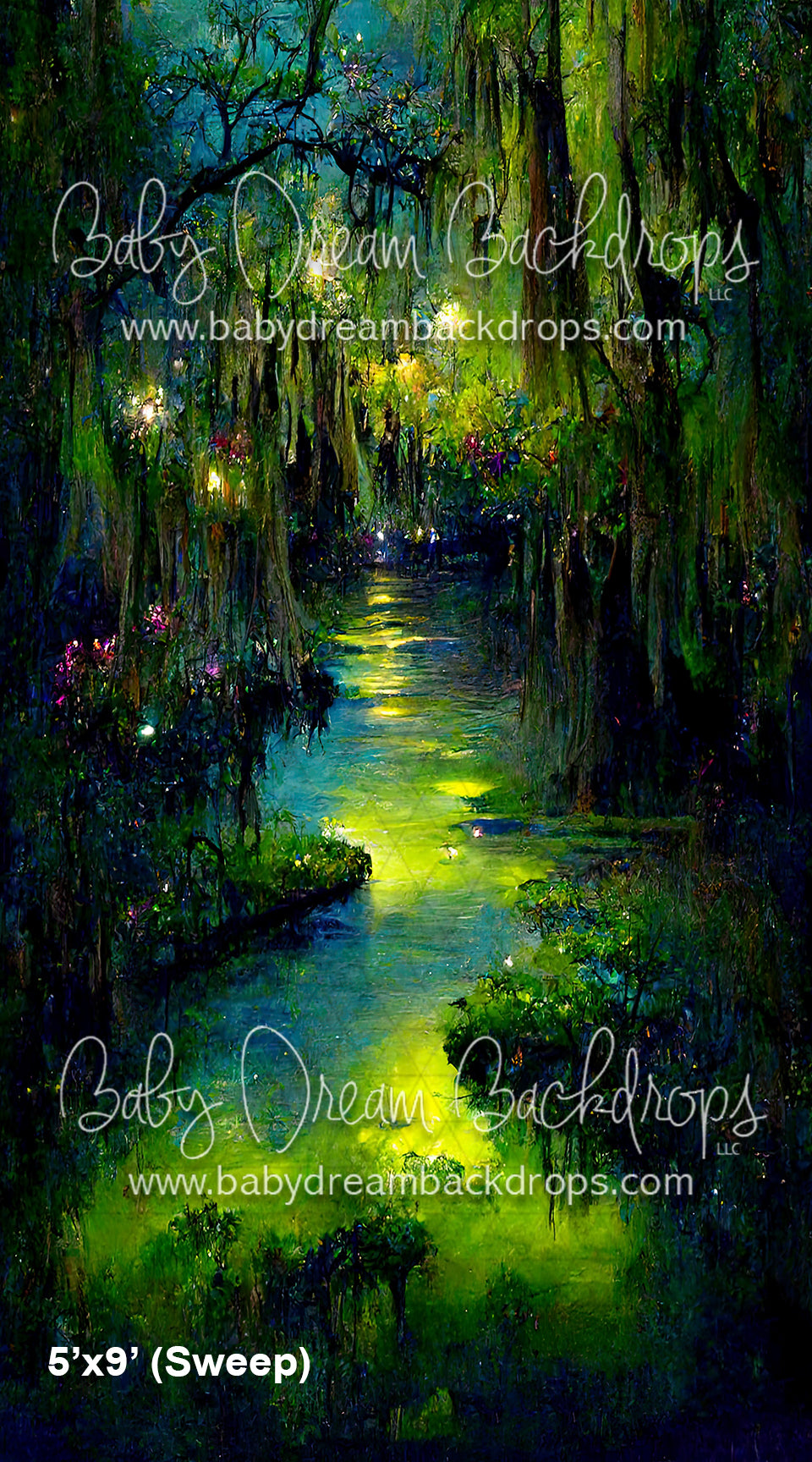 Sweeps Magic Bayou Path (SM) — Baby Dream Backdrops