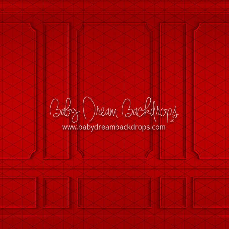 Modest Home Wall Red (CC) – Baby Dream Backdrops