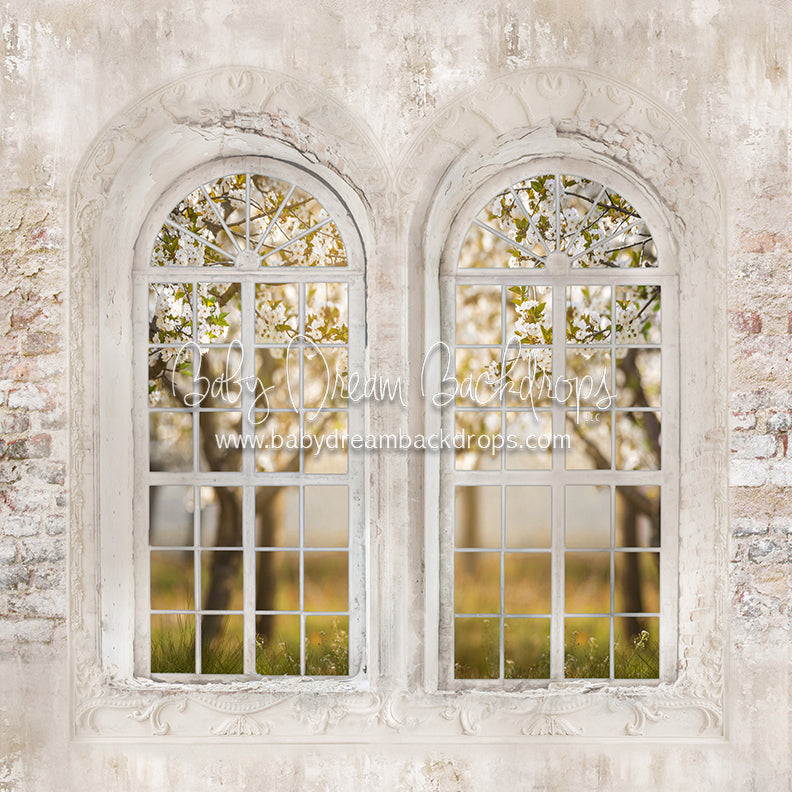 X Drop mommy loves spring windows – Baby Dream Backdrops