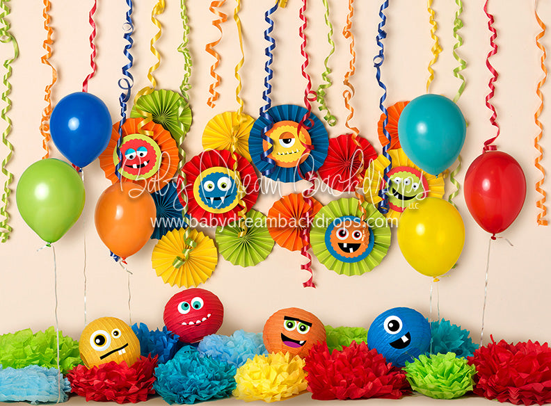 Monster Mayhem Decor — Baby Dream Backdrops