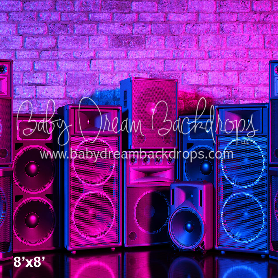 Neon Jams (CC) – Baby Dream Backdrops