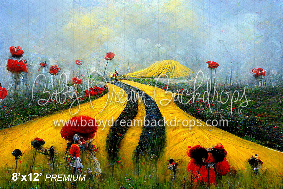 Oz Poppy Field (SM) – Baby Dream Backdrops