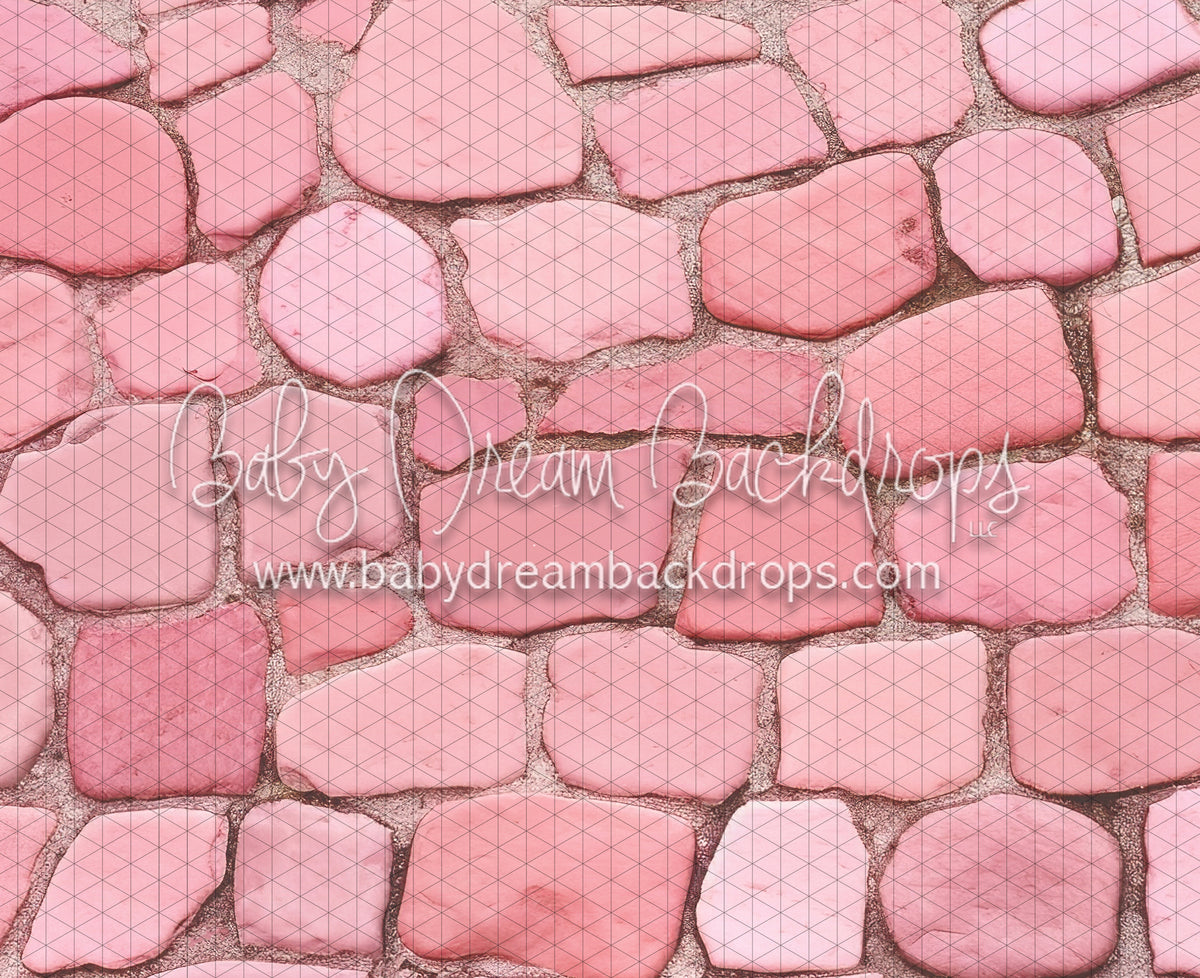 Pink Cobblestone (JA) – Baby Dream Backdrops