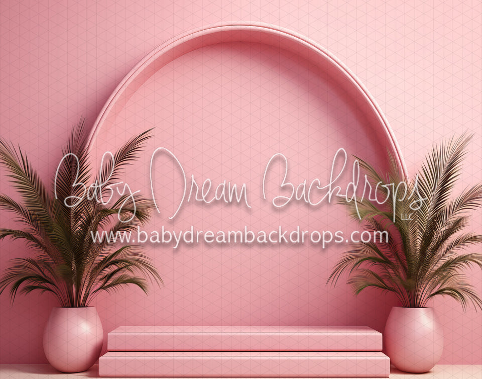 Pink MOD Arch (MD) – Baby Dream Backdrops