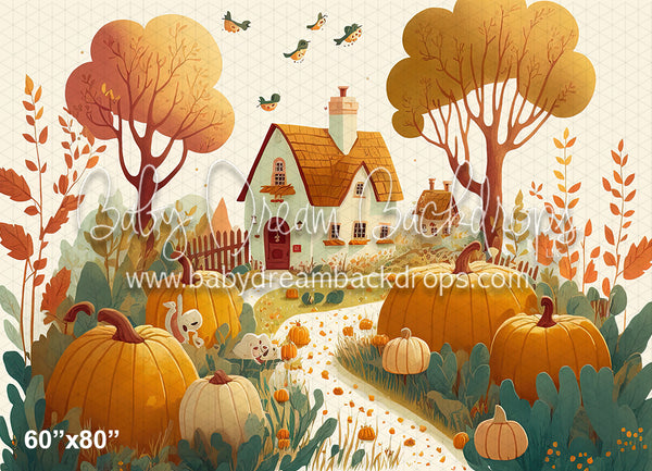 Pumpkin Patch Cottage (MD) – Baby Dream Backdrops