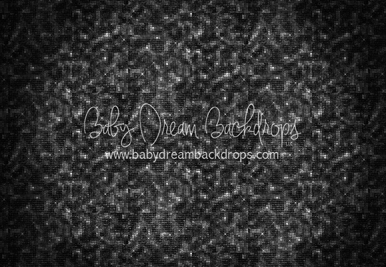 Rockstar Spotlight Sparkle Floor Black (JA) — Baby Dream Backdrops