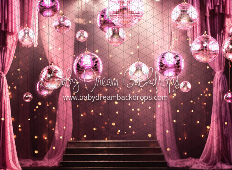 Rockstar Stage Pink (JA) – Baby Dream Backdrops