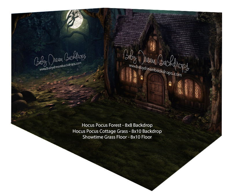 Hocus Pocus Forest + Cottage Grass + Showtime Grass Floor – Baby Dream ...