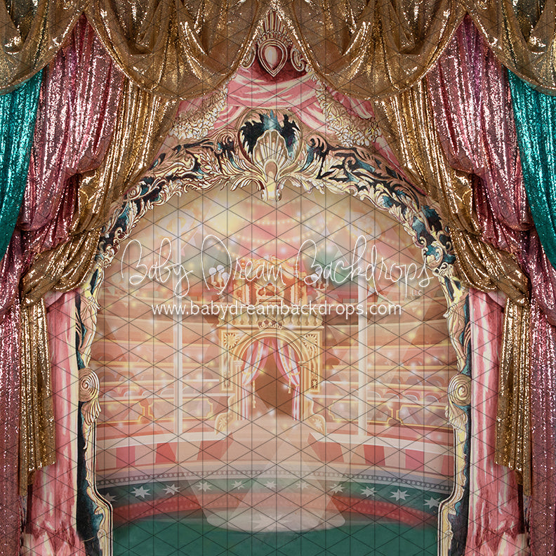 Springtime Circus Tent (JA) – Baby Dream Backdrops