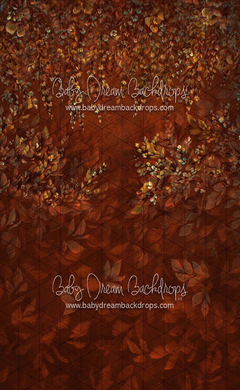 X Drop Sweeps heirloom dainty autumn — Baby Dream Backdrops
