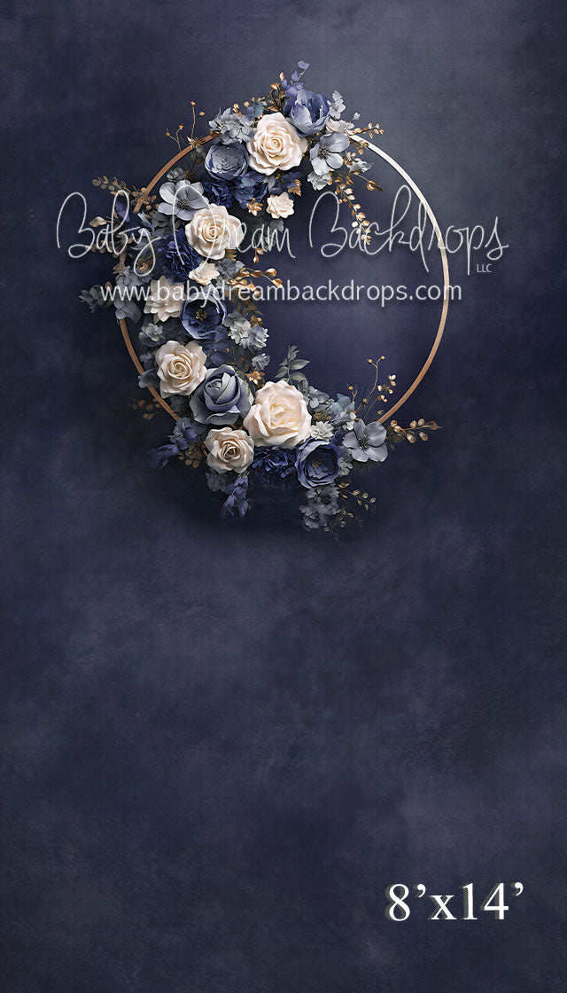 Sweet Pea Floral Ring Sweep (VR) — Baby Dream Backdrops