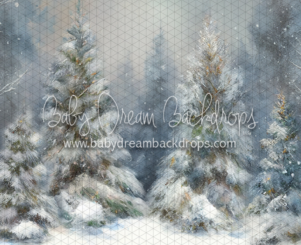 Sweet Snowfall (LL) — Baby Dream Backdrops