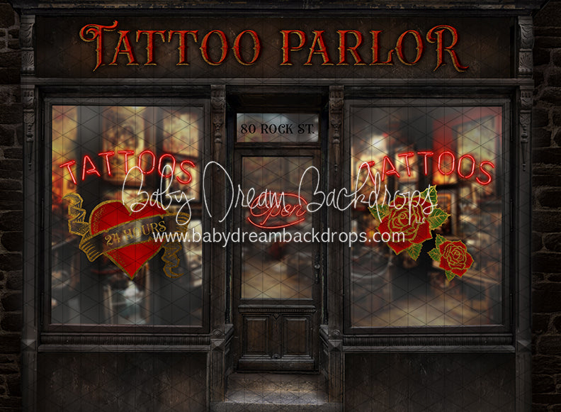 Tattoo Parlor (JA) — Baby Dream Backdrops