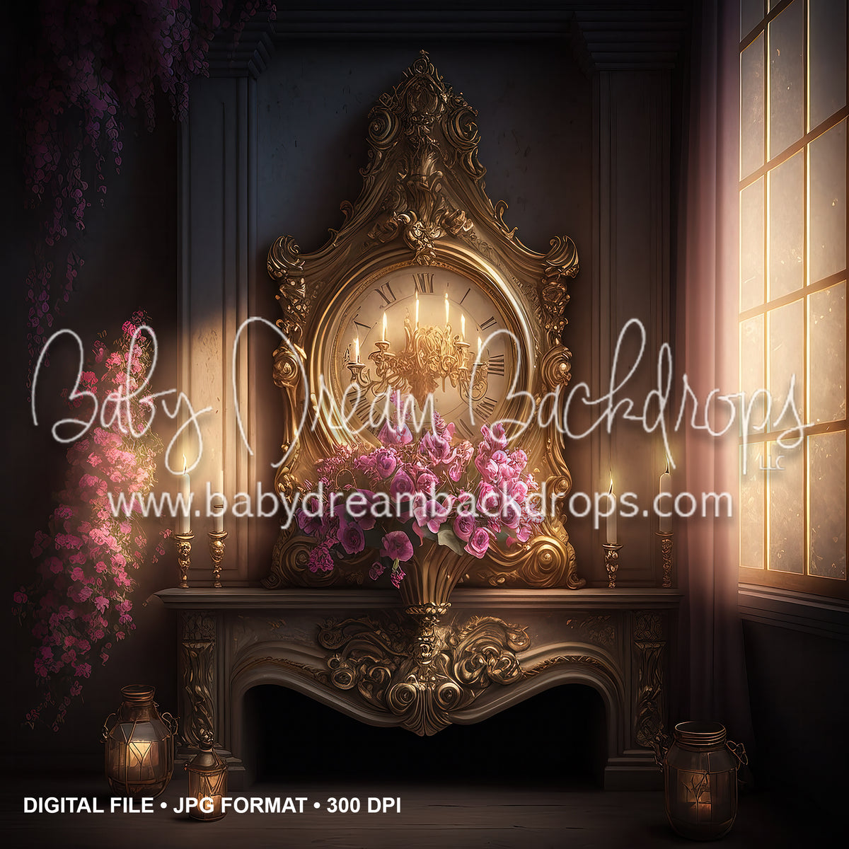 Timeless Digital Download – Baby Dream Backdrops