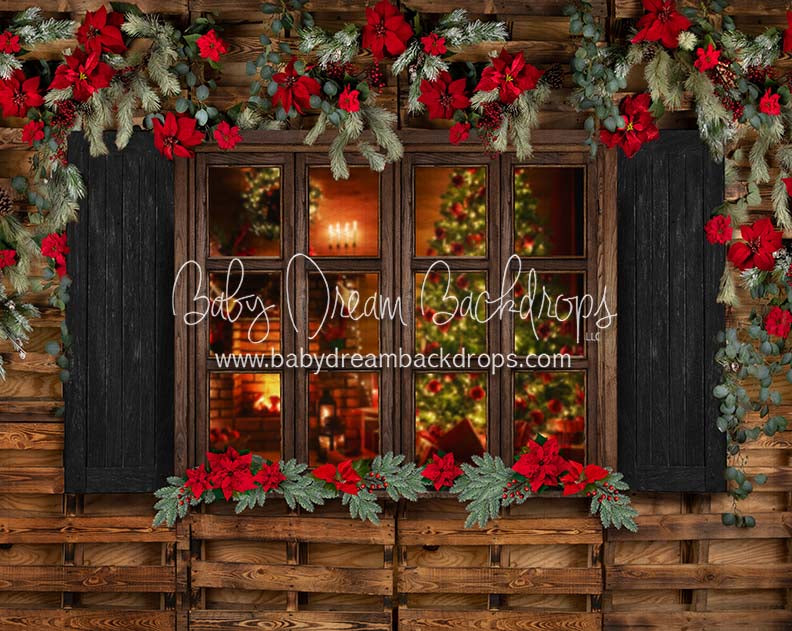 X Drop very jolly window — Baby Dream Backdrops