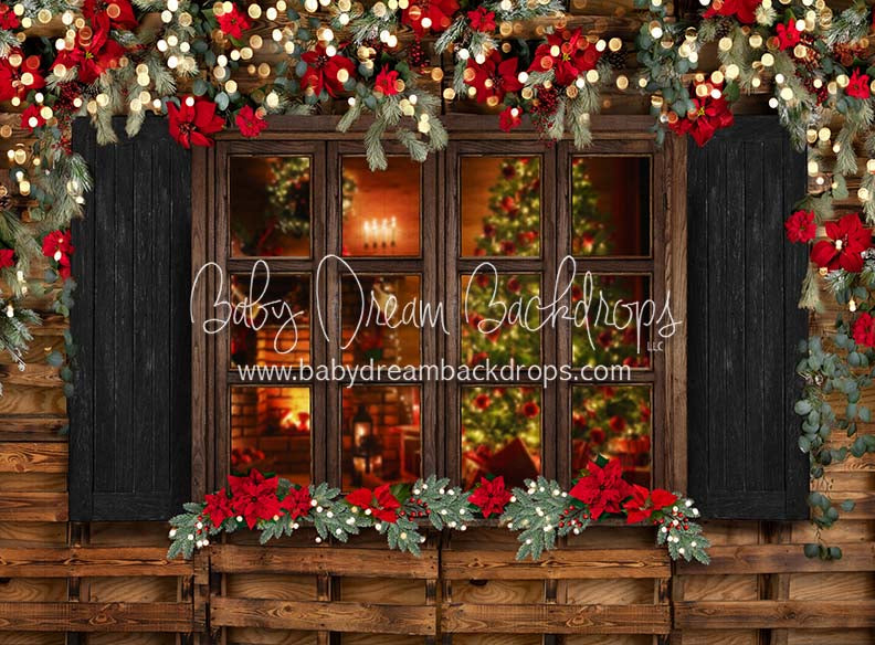 Very Jolly Window Lights — Baby Dream Backdrops
