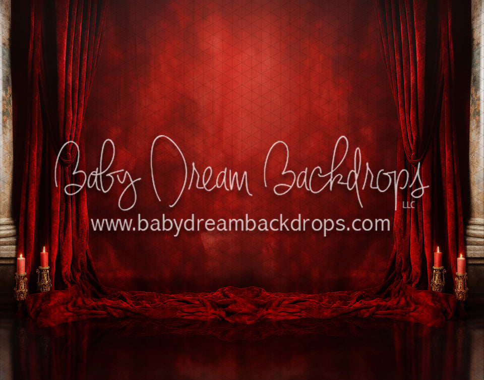 Victorian Red (RL) — Baby Dream Backdrops