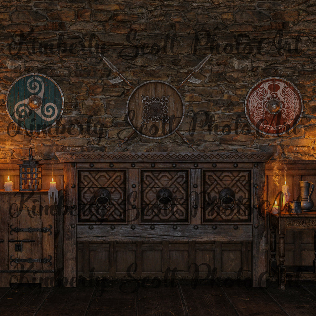 Viking Bedroom – Baby Dream Backdrops