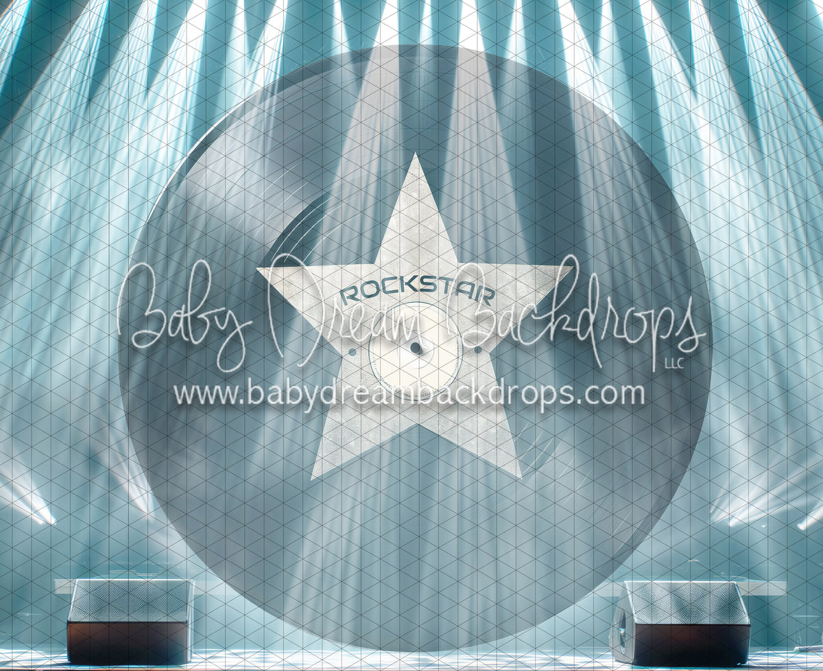Vinyl Rockstar Stage (JA) — Baby Dream Backdrops