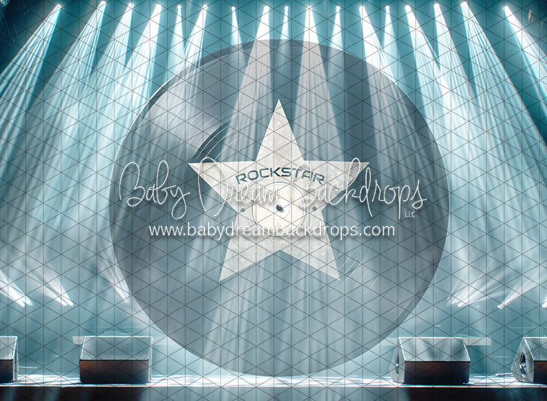 Vinyl Rockstar Stage (JA) – Baby Dream Backdrops