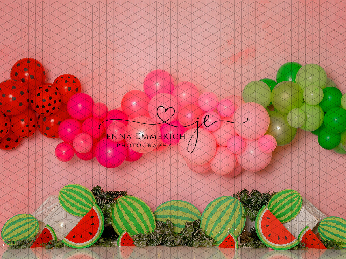 Watermelon Blooms – Baby Dream Backdrops