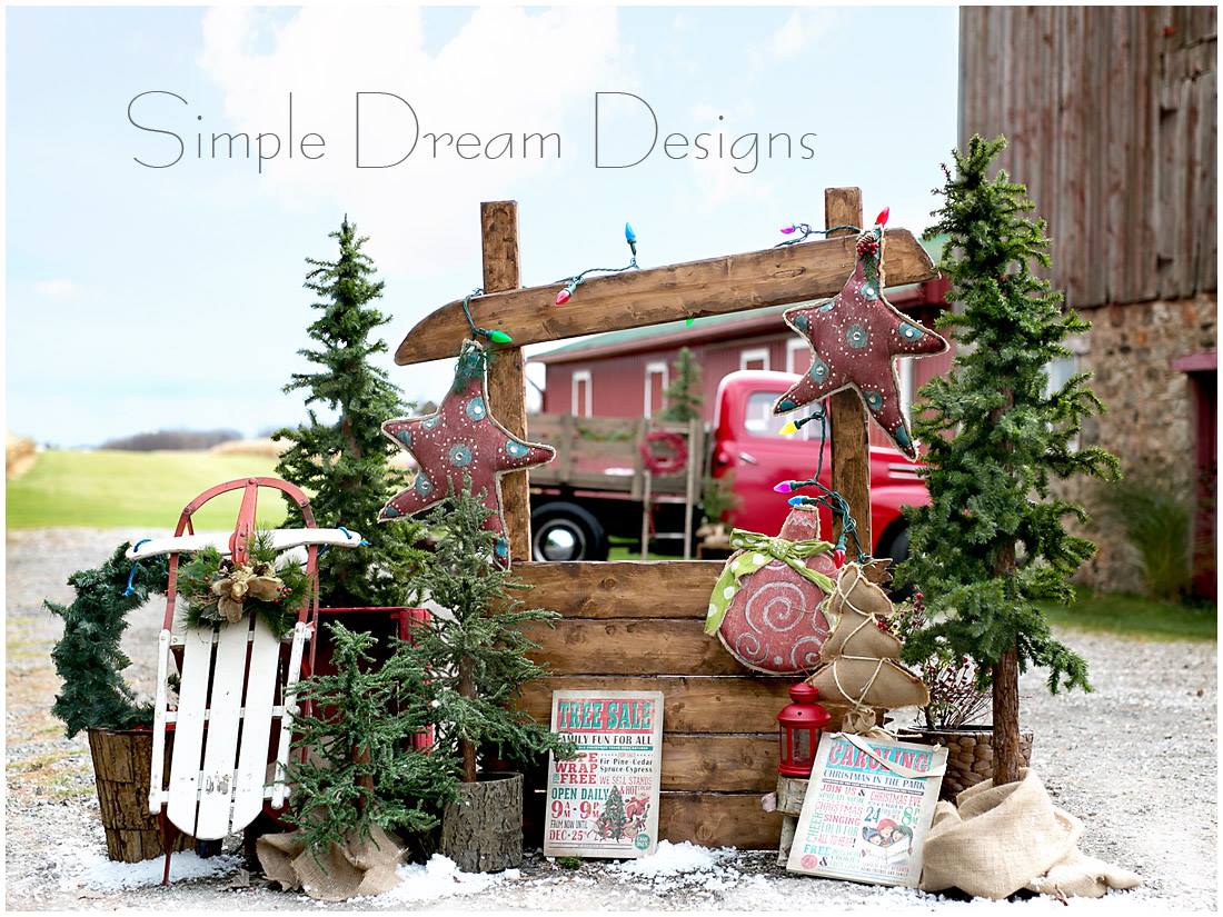 Winter Stand — Baby Dream Backdrops