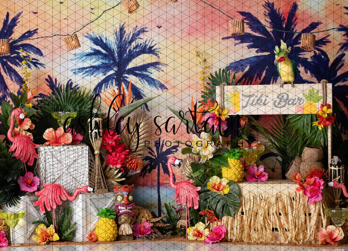 Aloha Tiki Bar – Baby Dream Backdrops