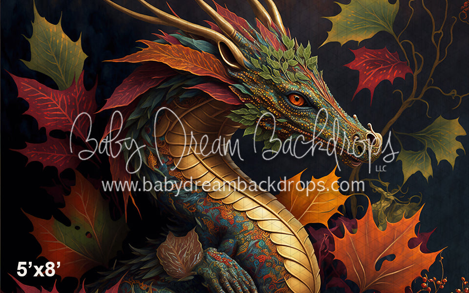 Autumn Dragon (MD) – Baby Dream Backdrops