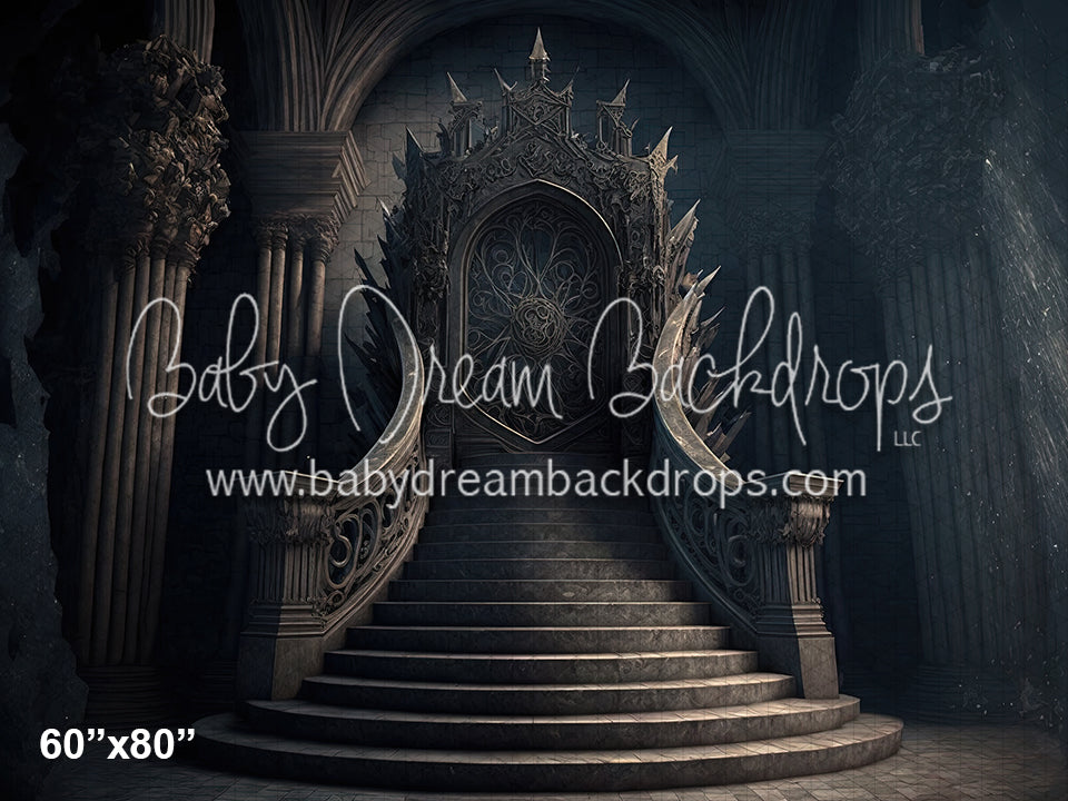 Dark Castle Throne of Iron (MD) — Baby Dream Backdrops