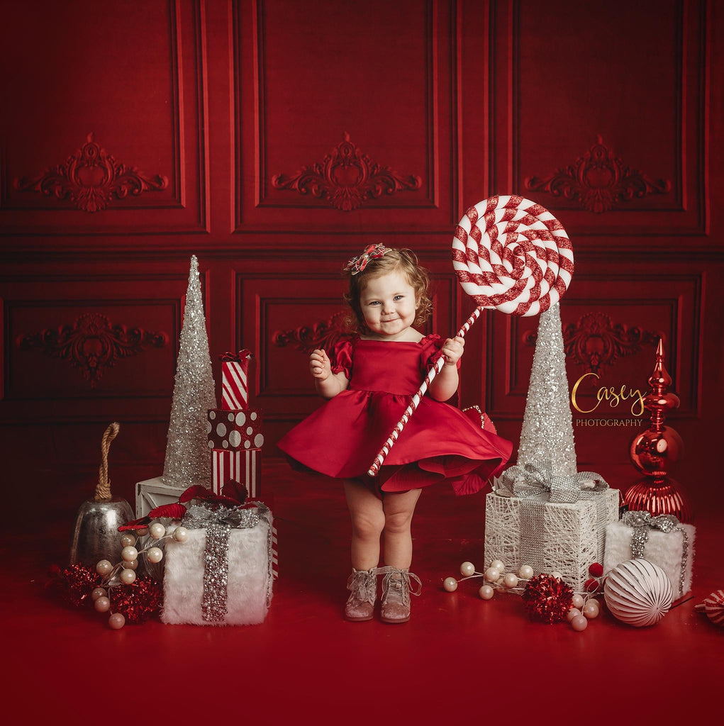 Royal Red Wall (CC) – Baby Dream Backdrops