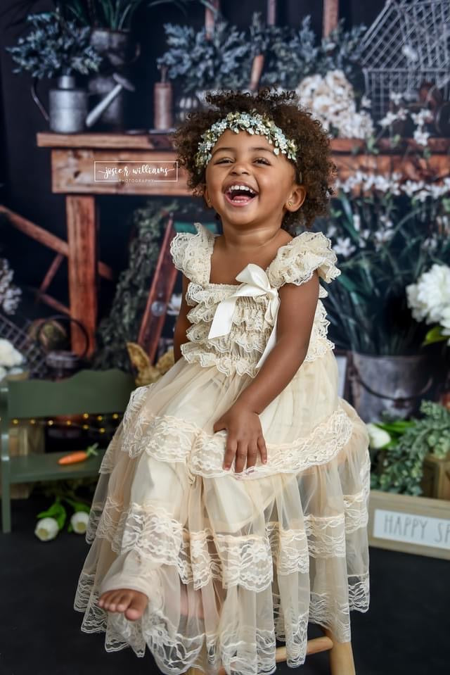 Cottontail and Co (Dark) (VR) — Baby Dream Backdrops