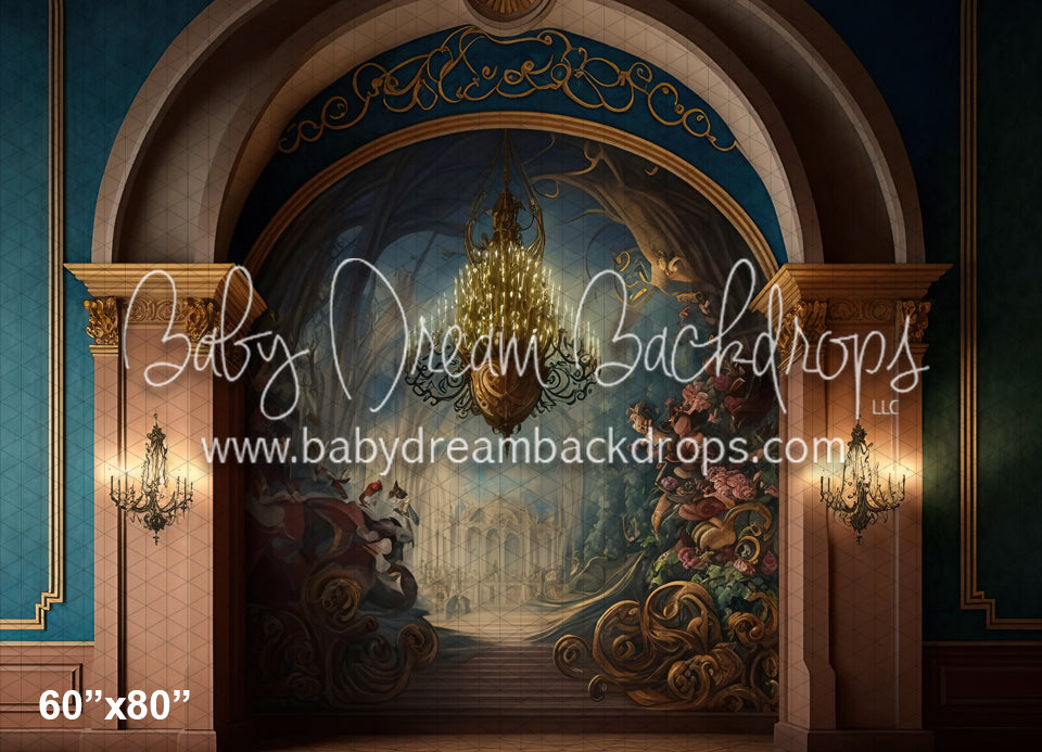 Painted Ballroom Wall (MD) — Baby Dream Backdrops